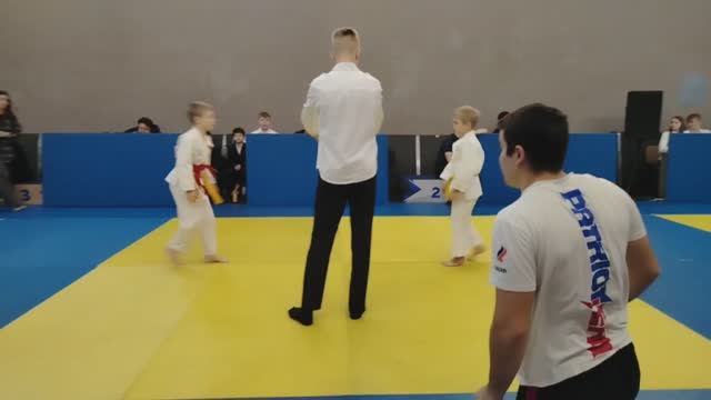 Турнир по дзюдо. "Юный защитник отечества"