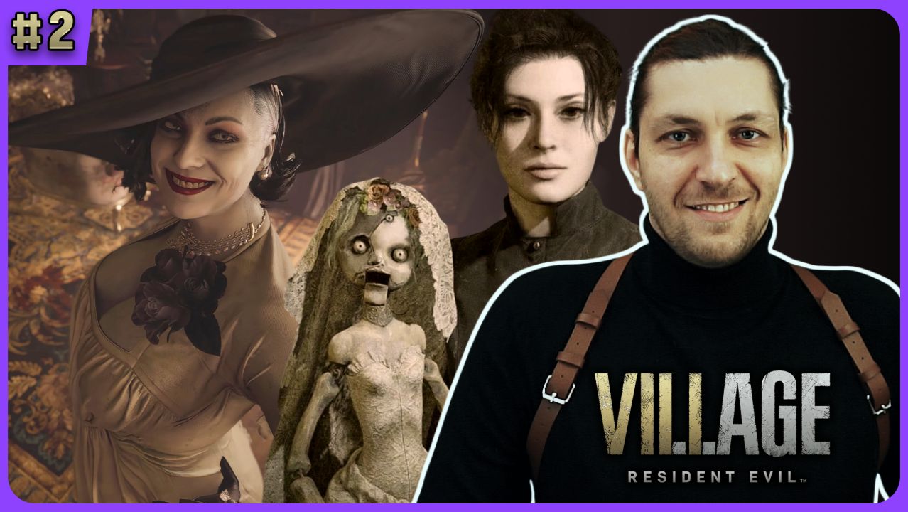 Димитреску и кукла Беневенто. Resident Evil 8: Village. Полное прохождение стрим 2