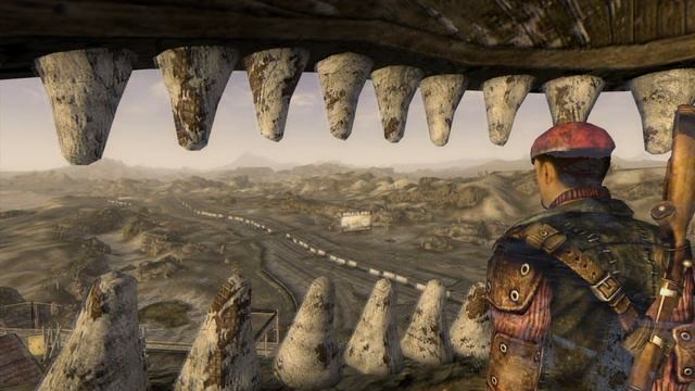 Fallout： New Vegas - NOVAC Sniper's Perch Ambiance (ambient music, crickets, distant gunfire)