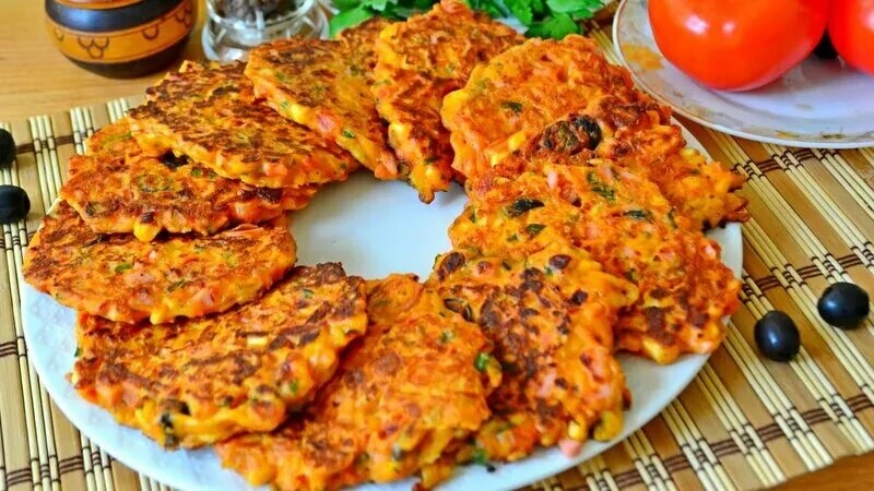 Идеальные оладьи-пиццы 😋