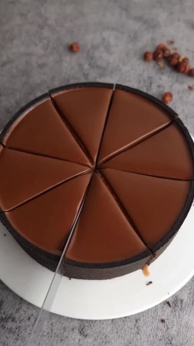 🍰 Чизкейк без выпечки с орехом и шоколадом 🍫