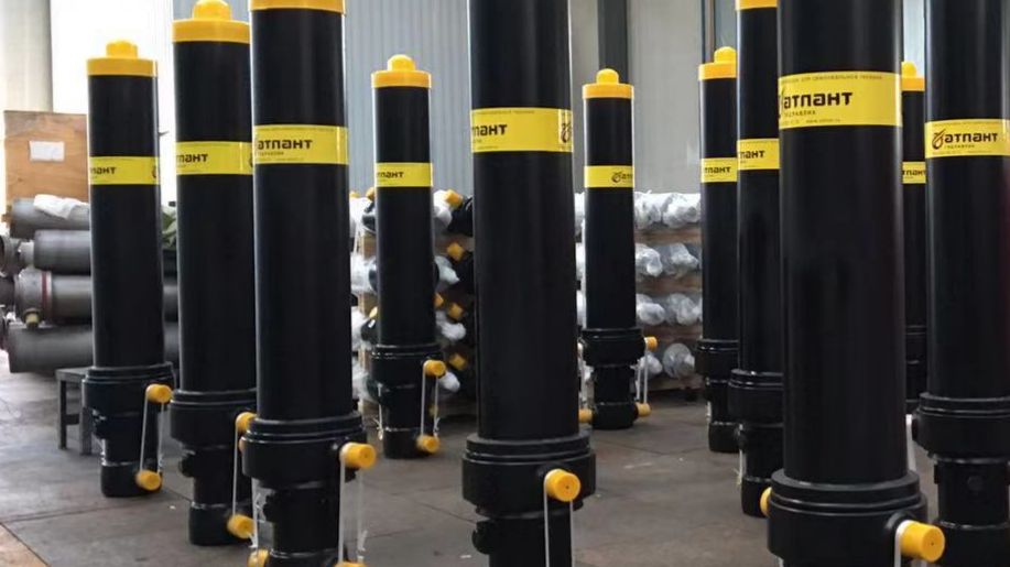 Гидроцилиндр подъема кузова на Тонар от АТЛАНТ ГИДРАВЛИК