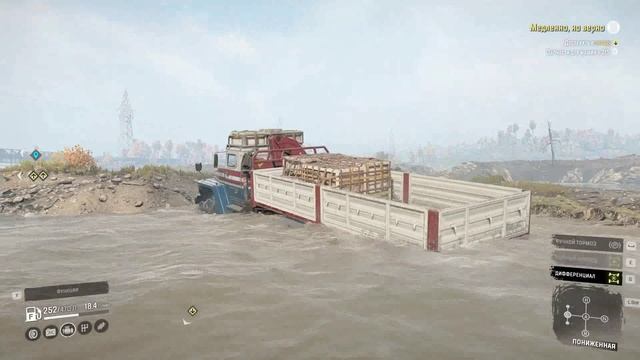 SnowRunner. Дон.Промзона. Контракт "Медлено, но верно"  Часть 2