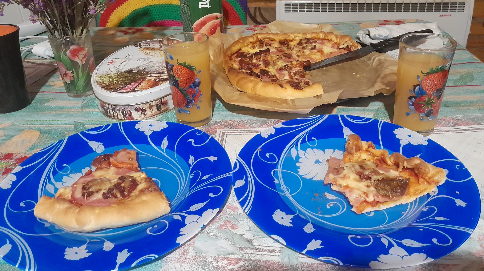 Деревенские Женские будни/Остатки сладки/Пицца по Домашнему #рек #деревня #вкусно #дом