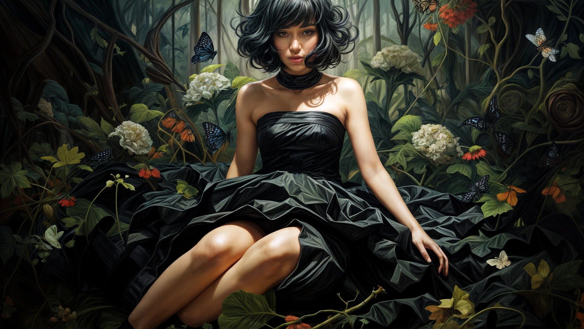 Cemetary — Black Flowers of Passion  ext