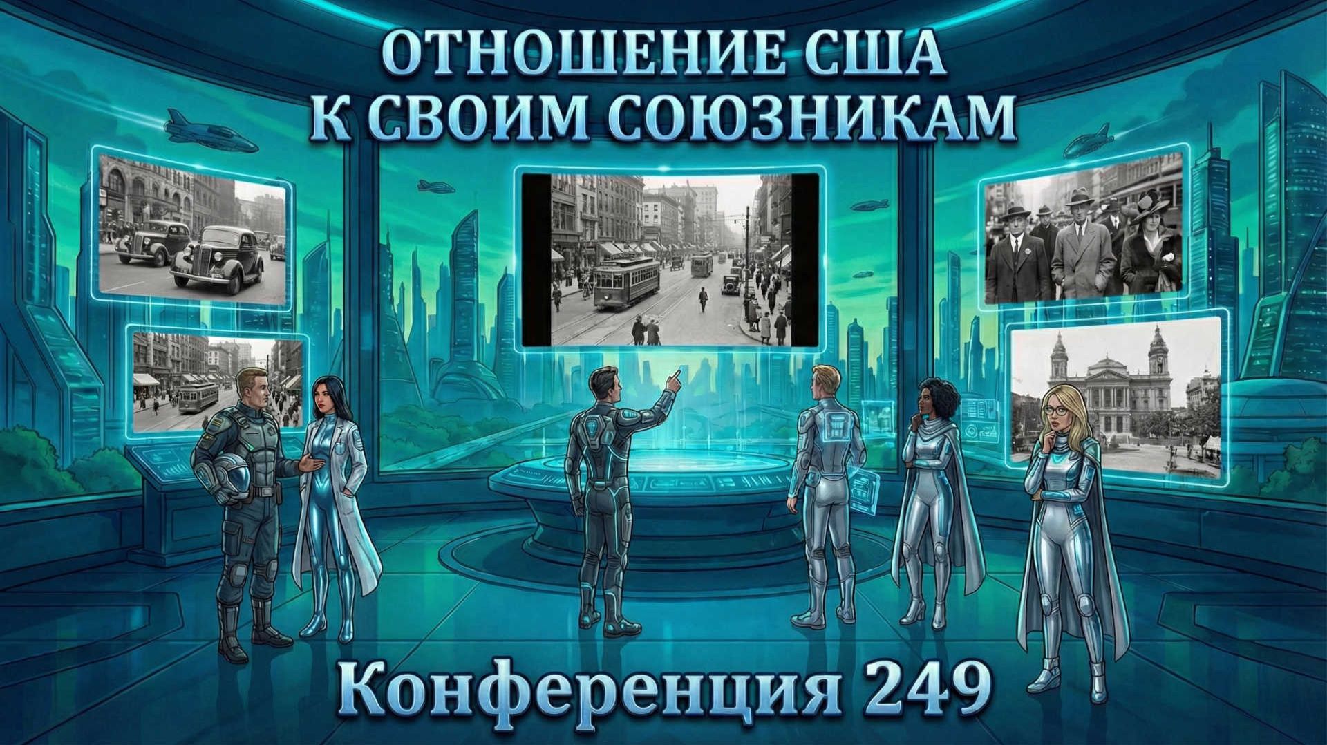 США всегда используют и предают своих созников (Конференция 249)