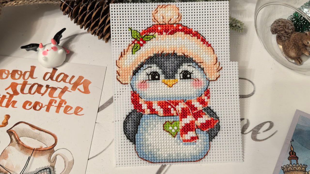 Почти рукодельный влог. Вышивальная неделя 07 - 14.02.2026. Часть 1. Играю в "Возвращение Алисы"