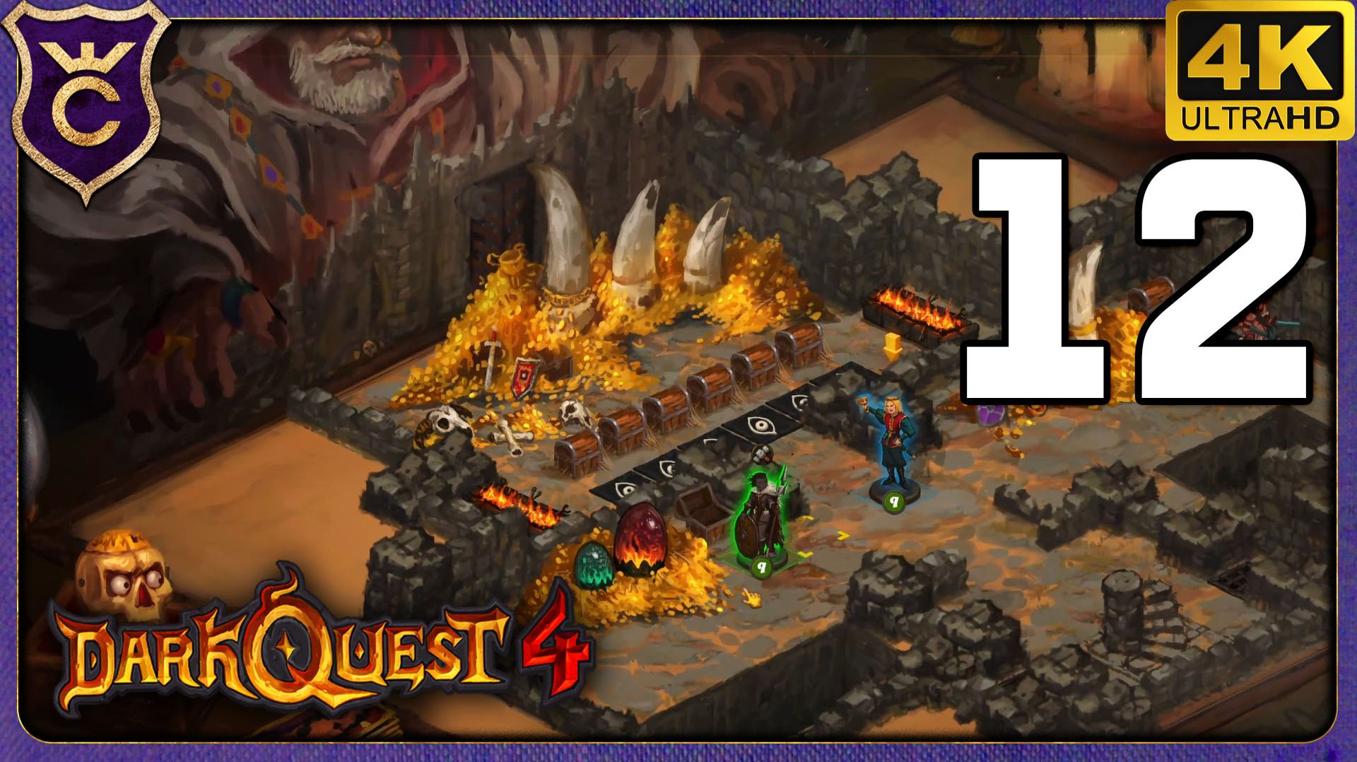 НАШЁЛ БОЛЬШУЮ СОКРОВИЩНИЦУ! 12 Dark Quest 4