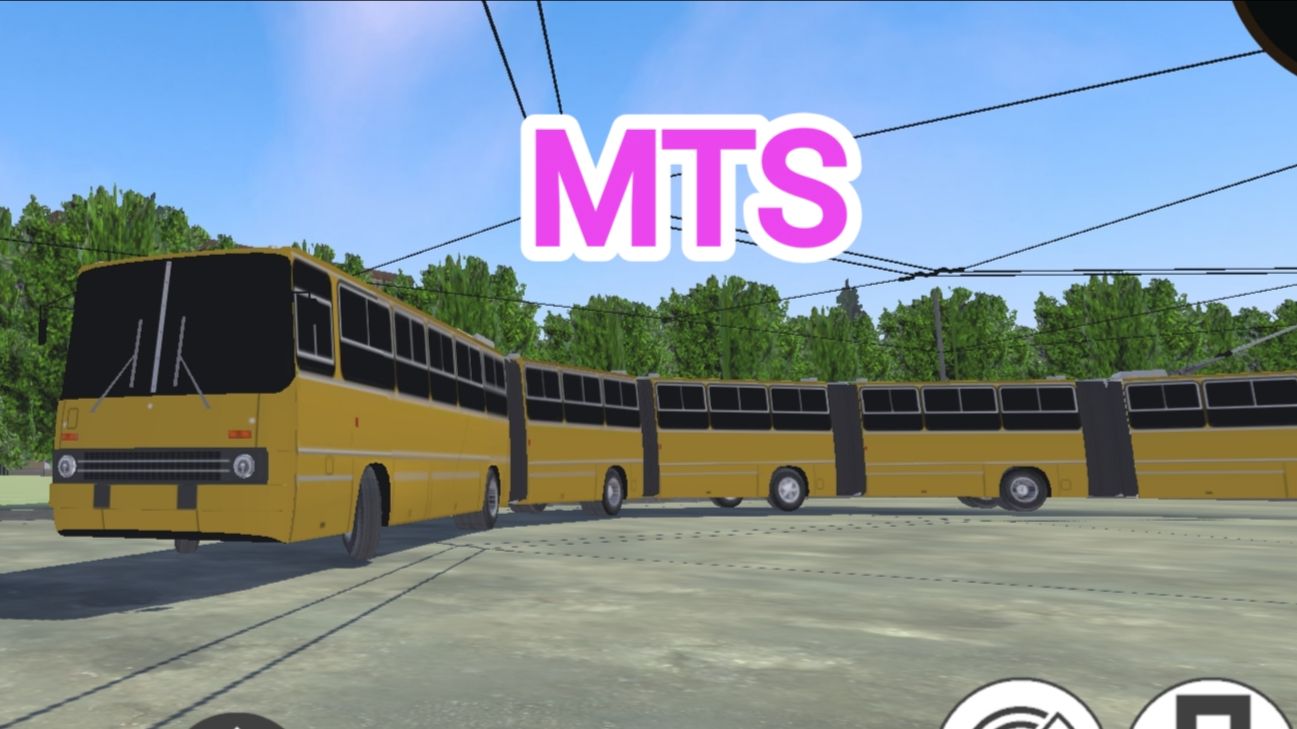 Микро-Троллейбус Симулятор, по маршруту №20 на моделе троллейбуса 295Т, на карте НСK 0.8