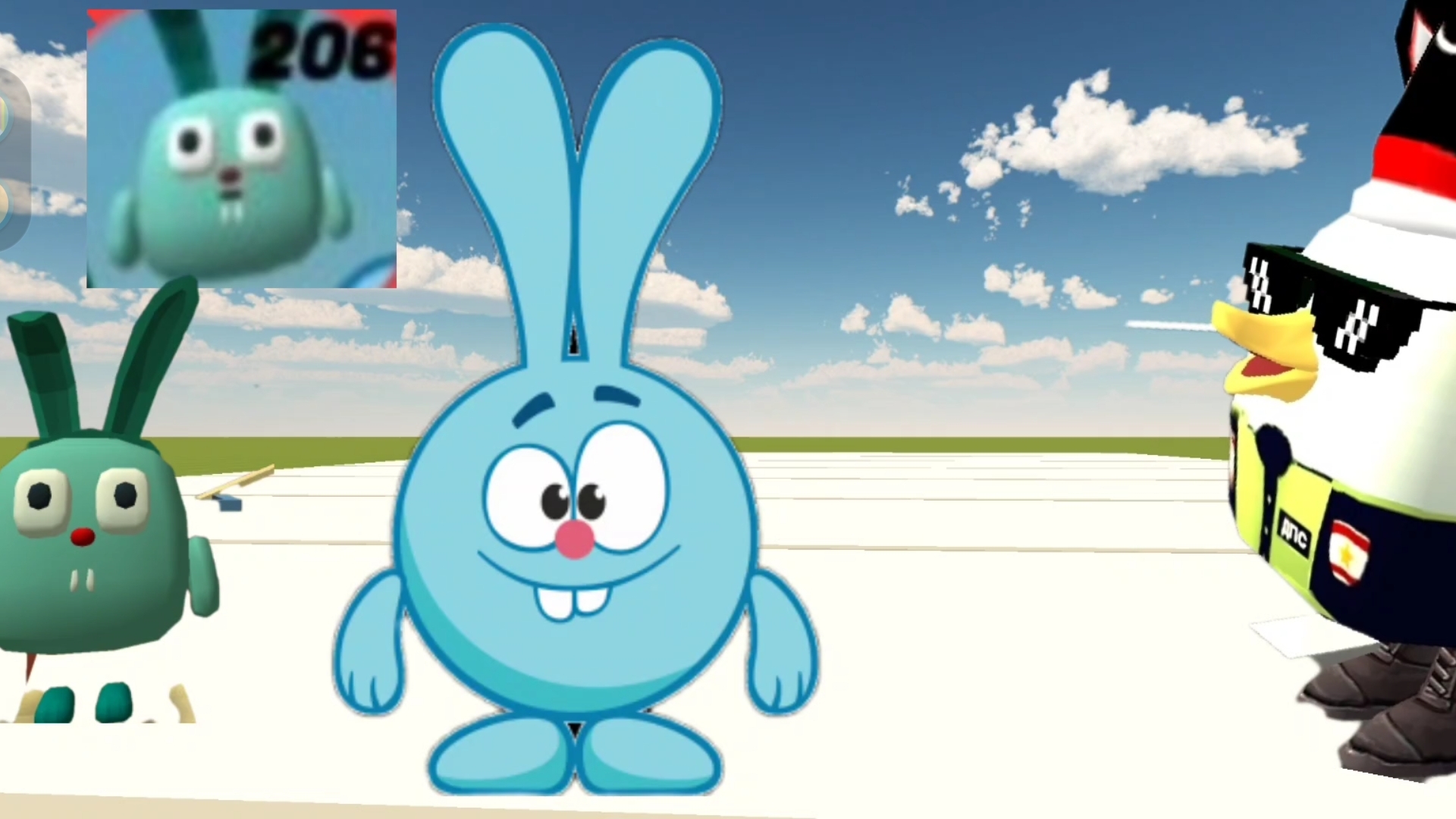 как сделать СКИН ИЗ Смешариков в ЧИКЕН ГАН