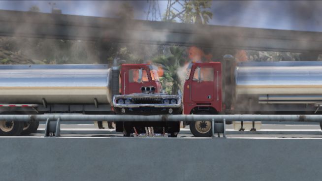 ВЗРЫВ ЦИСТЕРН И УЦЕЛЕНИЕ ДОМИНИКА И ЕГО СЫНА В BEAMNGDRIVE!