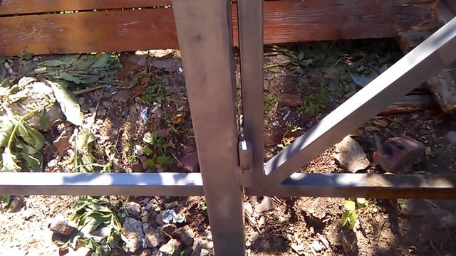 Изготовление и установка ворот калитки из профлиста