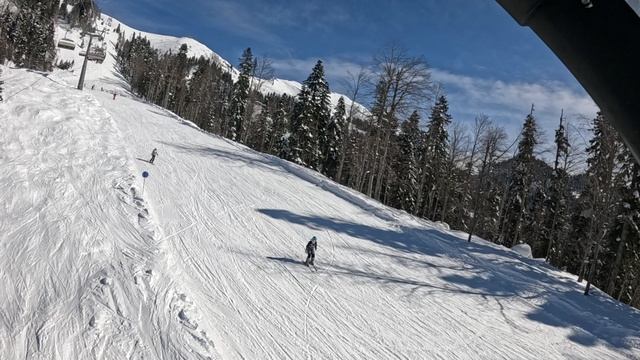 27 Роза Хутор - подъемник "Эдельвейс"