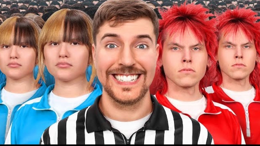 100 близнецов сражаются за 250.000$ Мистер Бист.