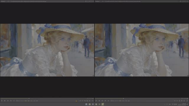 HDR vs SDR Visual Poems  Renoir  Stepping into the World of Gathering Flowers 4K