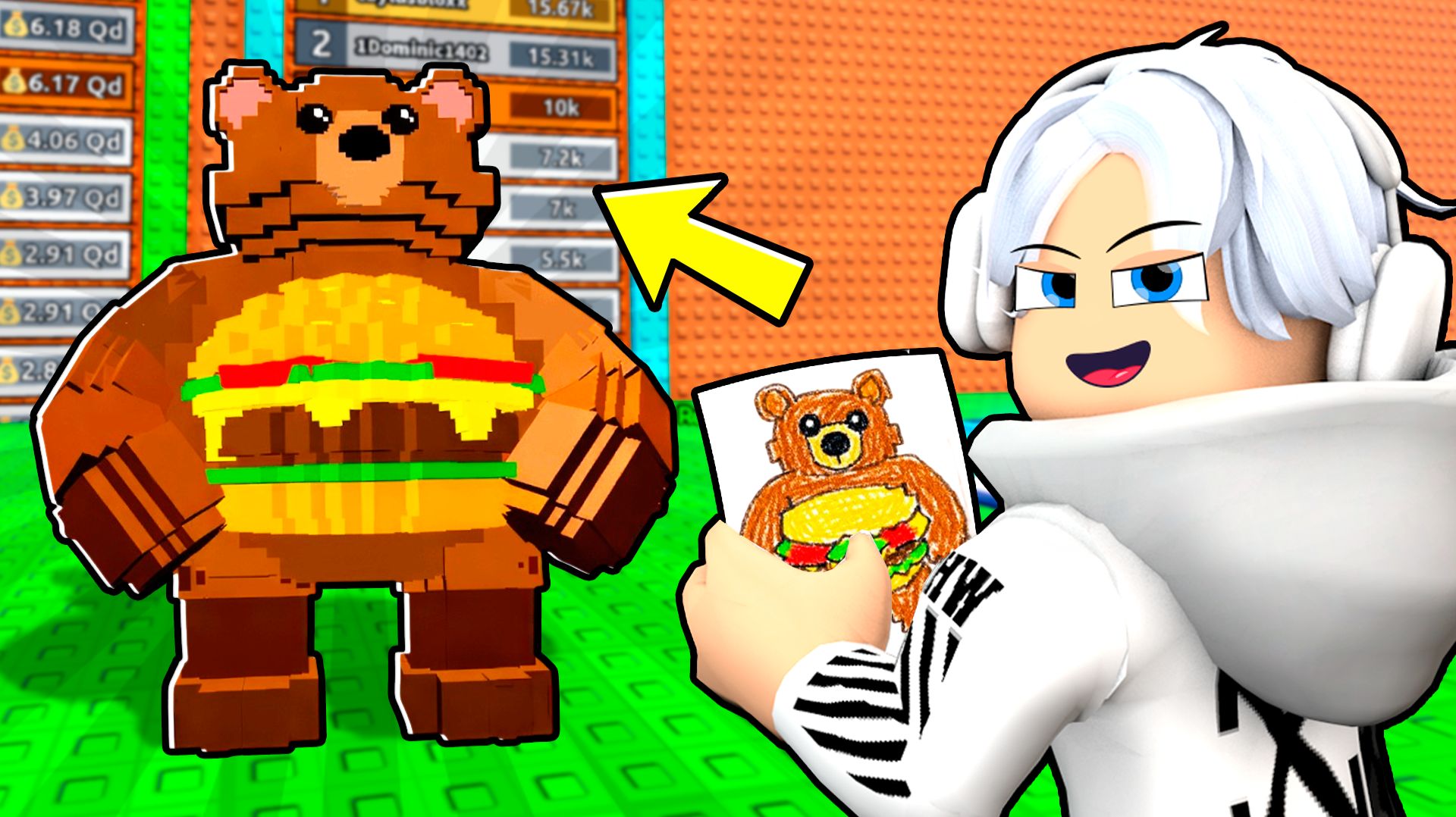 😱 СОЗДАТЕЛЬ ДАЁТ МНЕ ВСЁ, что Я НАРИСУЮ в СБЕГИ ОТ ЦУНАМИ и спаси БРЕЙНРОТОВ