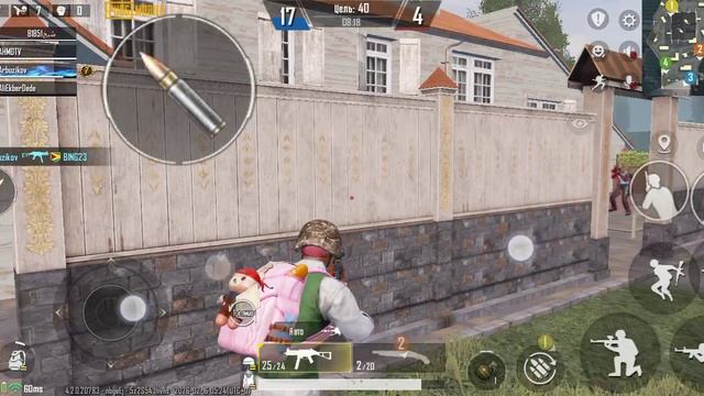 PUBG Mobile командный бой #3