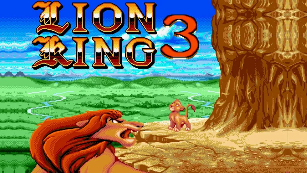 Король Лев  3(The Lion King 3).На русском.Sega