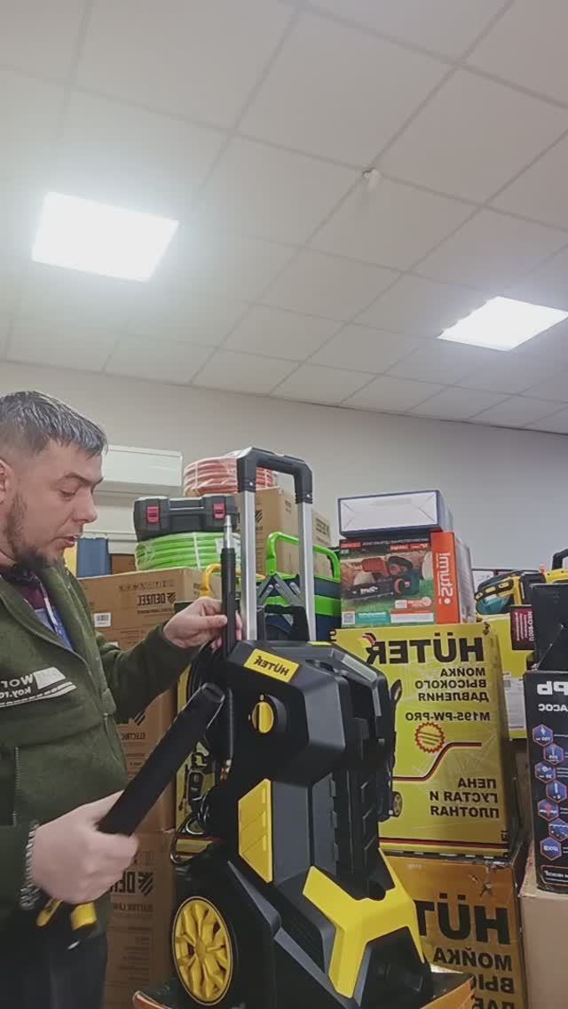 Мойка высокого давления Huter W240i K7 SMART PROFESSIONAL