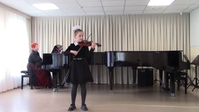 Глушкова Р.Я. "Концертино" Ля мажор