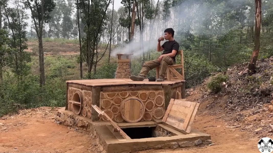 Строительство секретного, умного, подземного убежища.