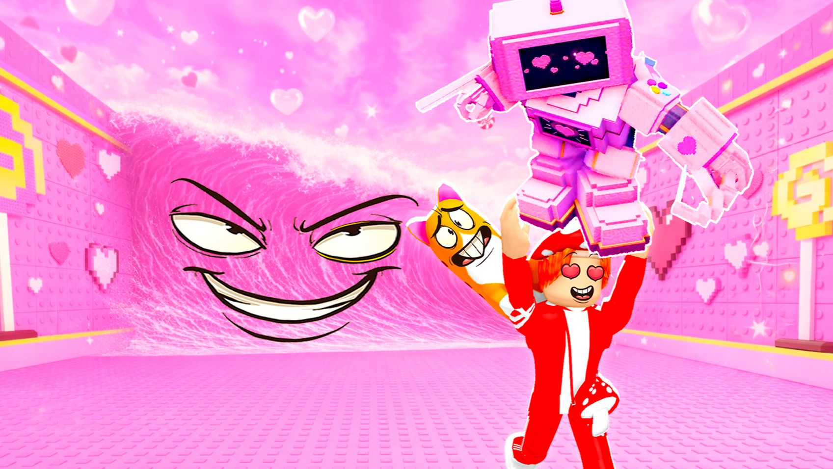 😍НАШЁЛ СЕКРЕТНЫЙ МАГАЗИН в ДЕНЬ СВЯТОГО ВАЛЕНТИНА❤️! Tsunami For Brainrots - №2 в ROBLOX