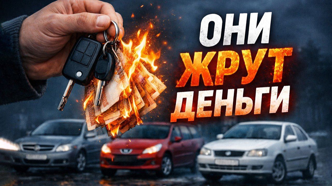 5 дешёвых авто которые ЖРУТ ДЕНЬГИ Остерегайтесь этих моделей