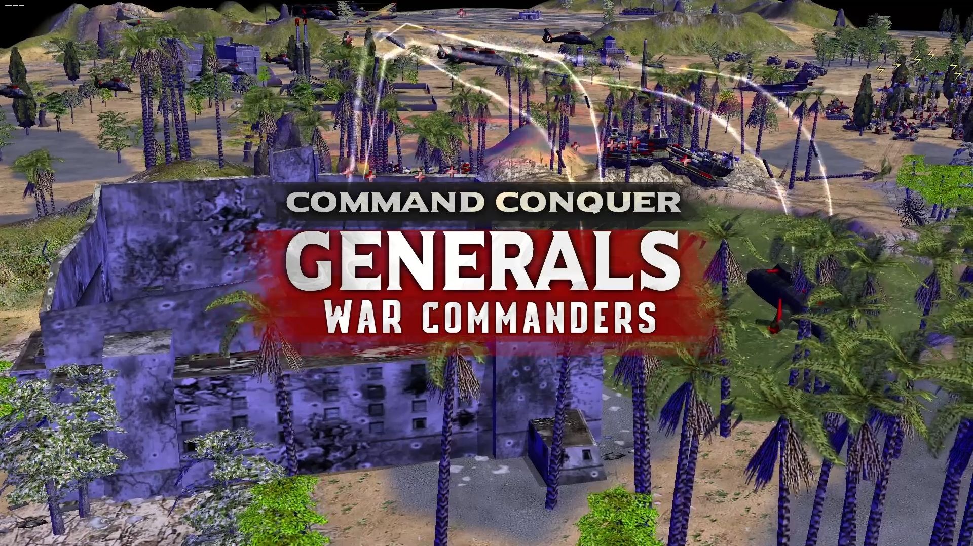 Беготня по карте, хороший бой, Ядерная мощь против Китая, Generals War Commanders 9.1.25