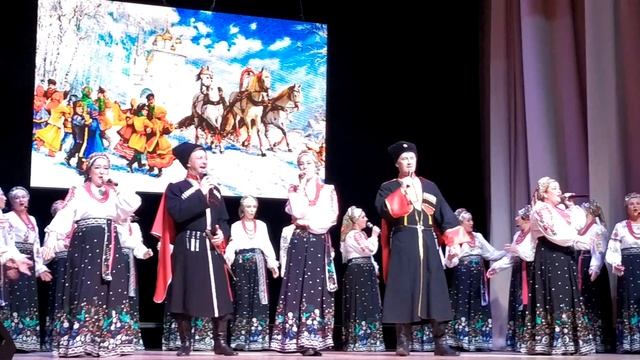 "Разгуляй": народный казачий хор ЦК "Родина" (г. Анапа, 14.02.2026 г.)