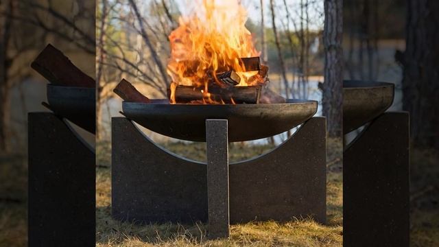 Чугунная костровая чаша CONCRETIKA S80XL