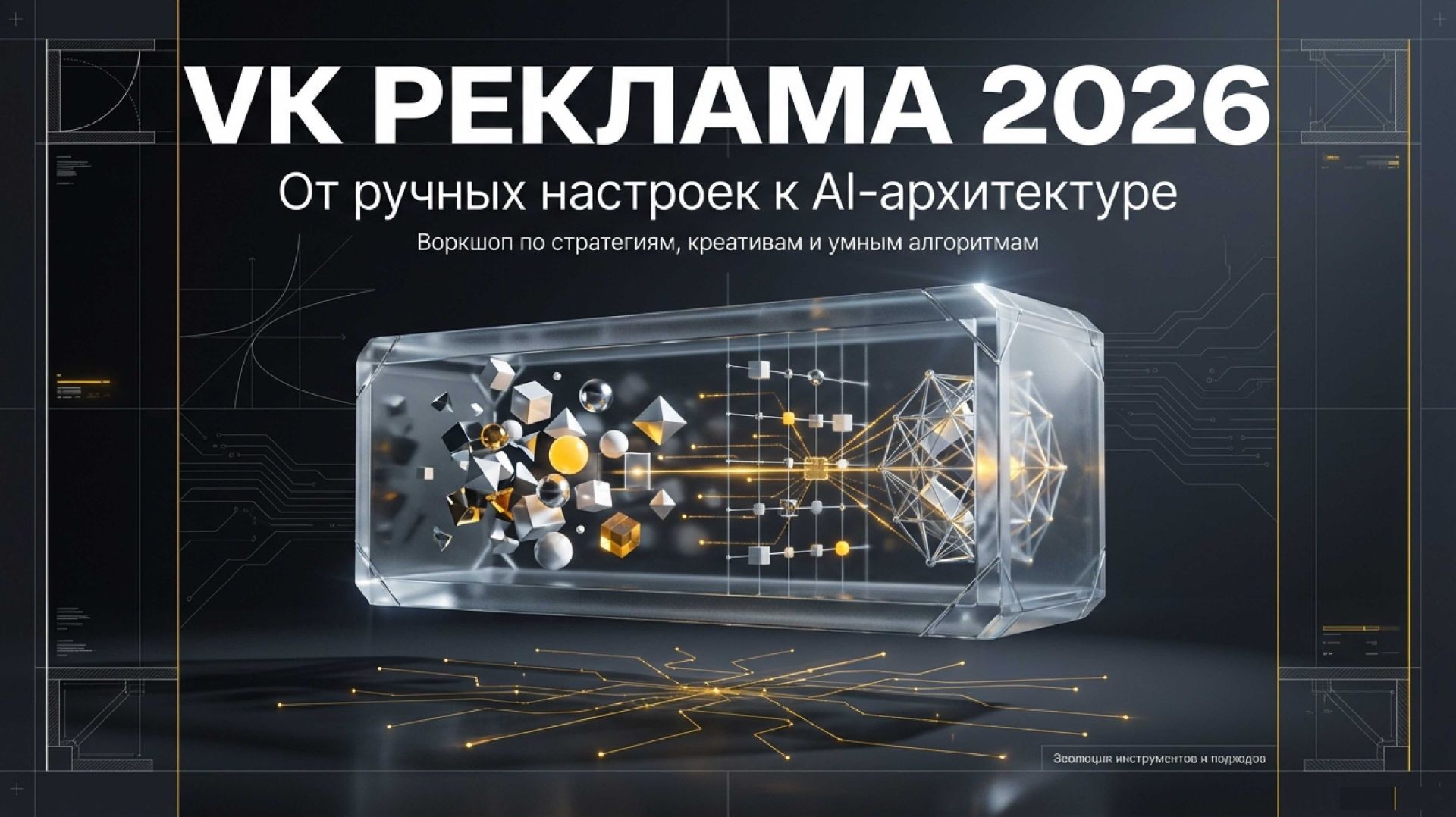 Воркшоп по VK Рекламе креативы, воронки и запуск кампании в феврале 2026 года