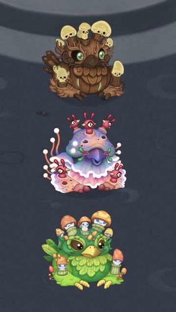 Все Версии Споробея на Острове Мифов! - My Singing Monsters