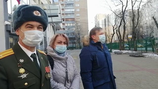 МИТИНГ-ОТКРЫТИЕ ФОТОВЫСТАВКИ ОПОЛЧЕНЦАМ 13 ДНО и завода КАЛИБР