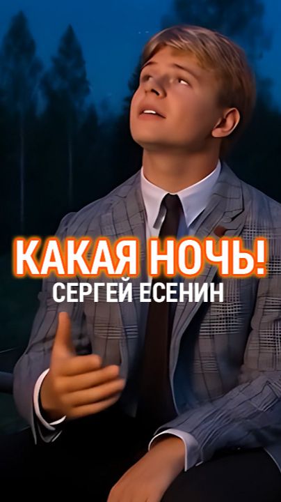 DJ GL - Какая ночь! Сергей Есенин #клип #ГолосЛирики, #2026 #музыка #shorts 1
