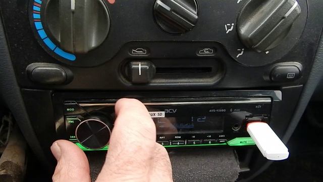 Автомагнитола третий успешный на шанс ланос