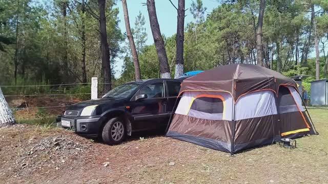 6  часть. Сосновый бор - автокемпинг, лагерь.