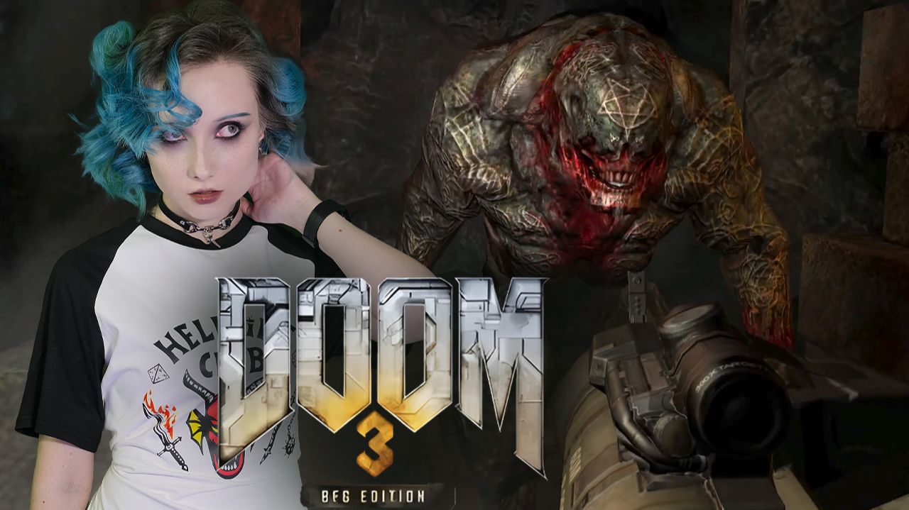 ДВА БОССА. РЫЦАРИ АДА - DOOM 3 BFG Edition #13