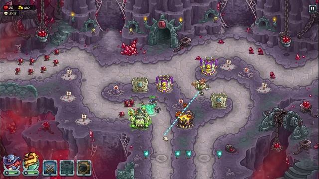 Kingdom Rush 5: Alliance [Ветеран] → 8.Карминные Шахты