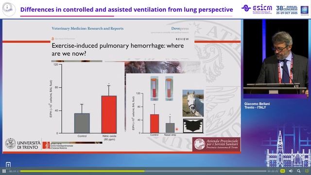 Differences in controlled and assisted ventilation from lung perspective Giacomo Bellani