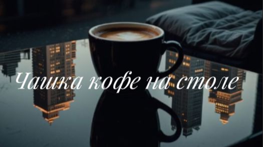 «Чашка кофе на столе» ☕ | Философский джаз о ночном одиночестве