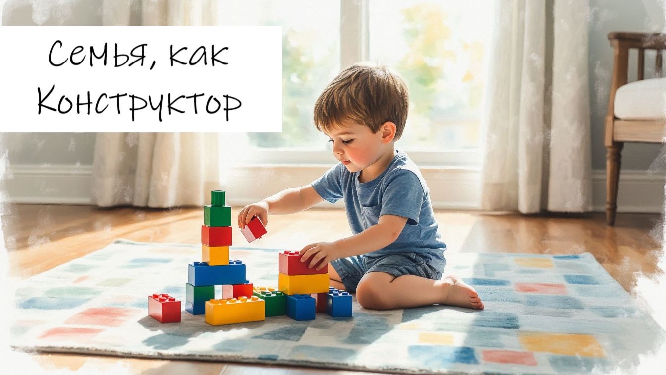 Семья‑конструктор: как собрать здоровые отношения, если детство было неидеальным