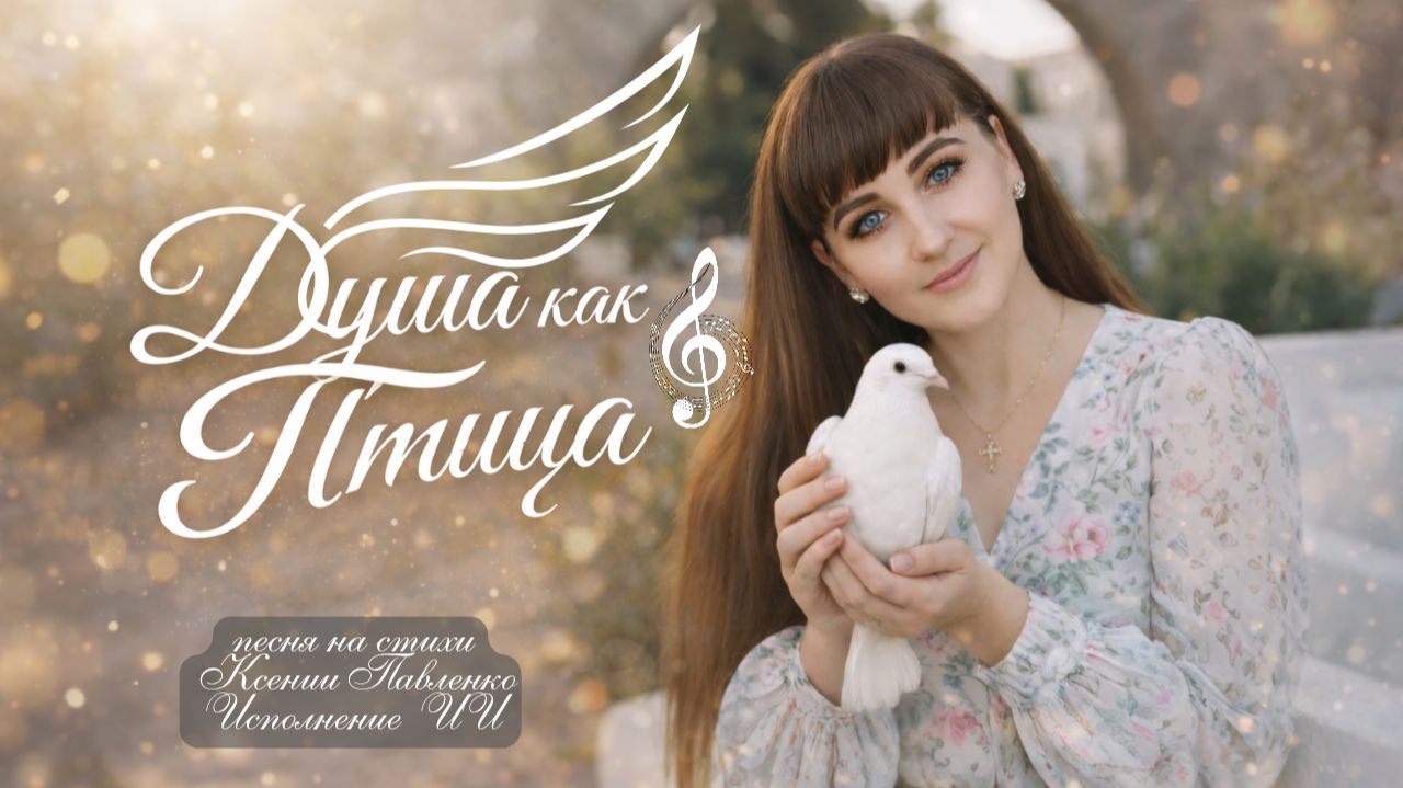 "ДУША КАК ПТИЦА" песня на стихи Ксении Павленко
