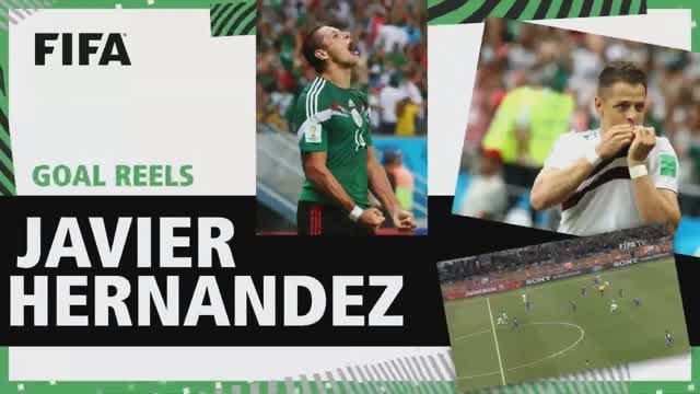 Все голы Хавьера Эрнандеса на Чемпионатах Мира