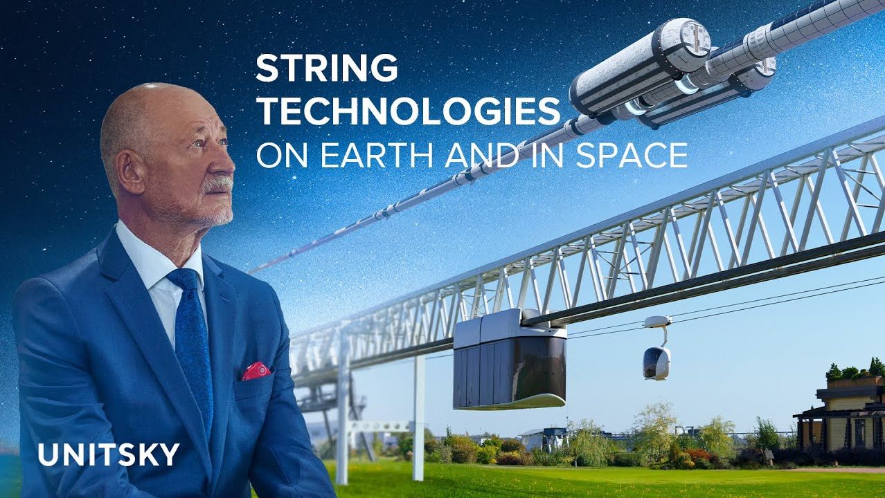 Anatoli Unitsky’s video report on the topic of "String Technologies on Earth and in Space"