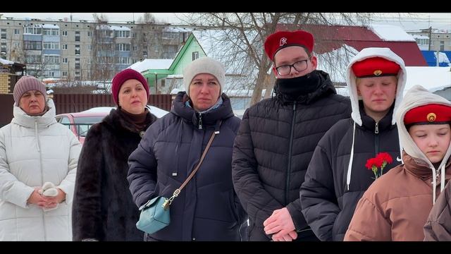 Мероприятие, посвящённое выводу советских войск из Афганистана.