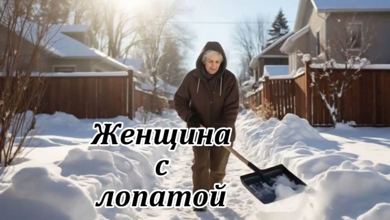 Женщина с лопатой. Музыкальный клип.