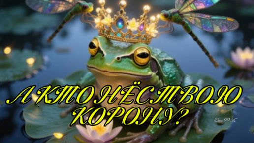 «Лягушка, которая нашла своё счастье»| Авторская песня-сказка Дослушай до морали(ОБНОВЛЁННАЯ ВЕРСИЯ)