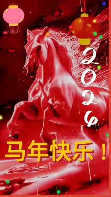 С годом Красной Огненной Лошади🐎!