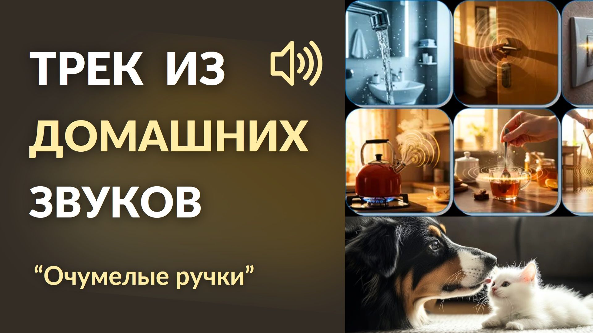 Трек - Очумелые ручки. Из домашних звуков.