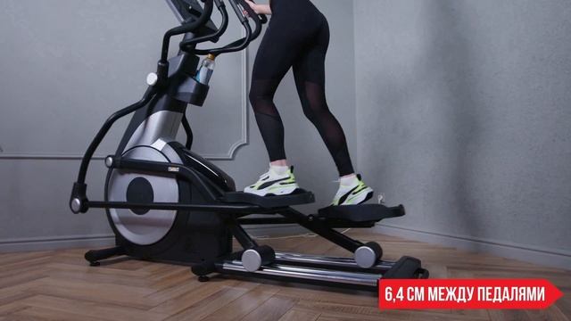 DFC E108T в интерьере: мощный эллипс для домашних тренировок